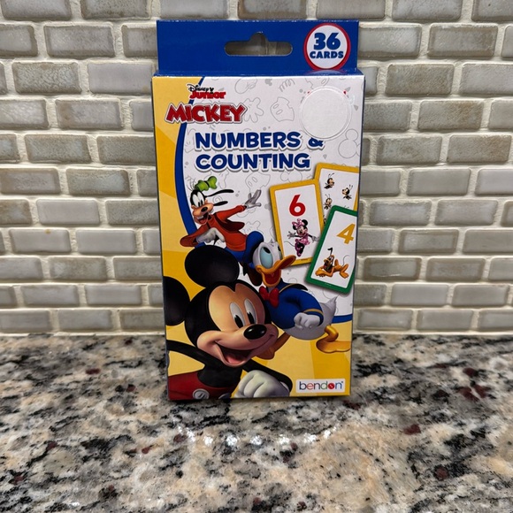 Disney | Toys | Disney Junior Mickey Numbers And Counting Flashcards ...